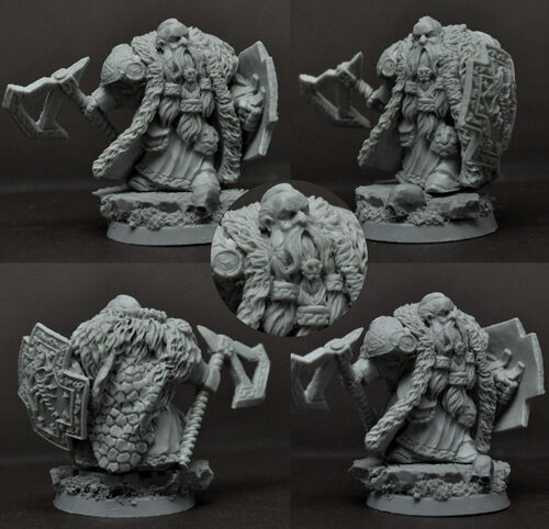 NEW! Scibor Monstrous Miniatures 28FM0715 Dwarf Chamberlain (1 Figure)