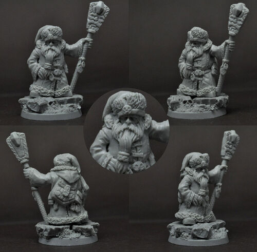 NEW! Scibor Monstrous Miniatures 28FM0717 Dwarf Mage (1 Figure)