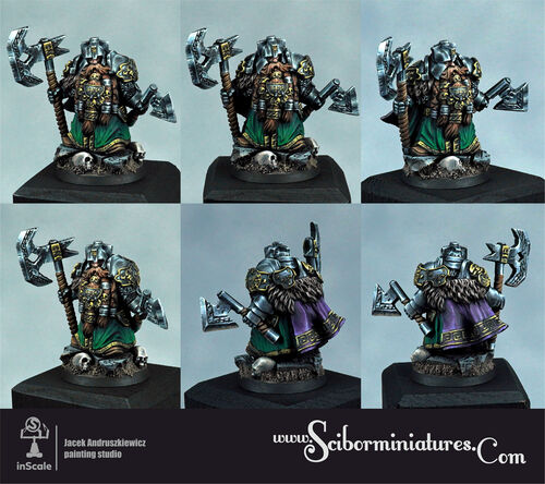 NEW! Scibor Monstrous Miniatures 28FM0749 Dwarf Vurgnar