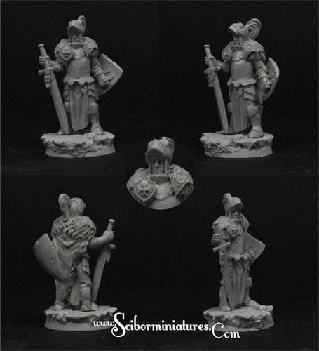 NEW! Scibor Monstrous Miniatures 28FM0753 Knight #26 (1 Figure)