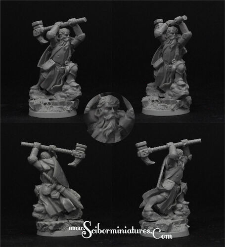 NEW! Scibor Monstrous Miniatures 28FM0755 Knight #28 (1 Figure)