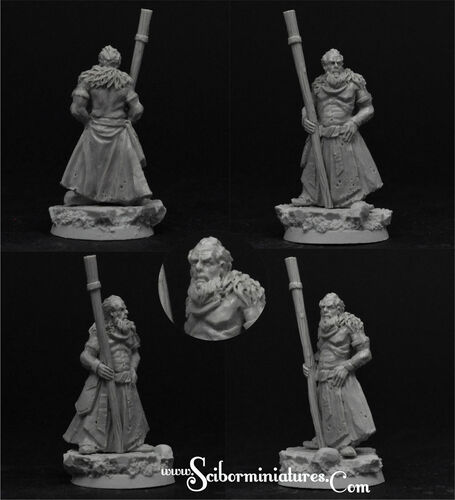 NEW! Scibor Monstrous Miniatures 28FM0756 Monk #2 (1 Figure)