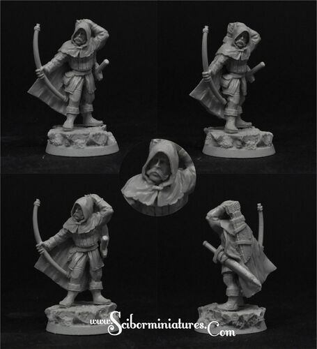NEW! Scibor Monstrous Miniatures 28FM0758 Archer #1 (1 Figure)