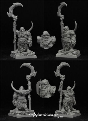 NEW! Scibor Monstrous Miniatures 28MA0121 Evil Dwarf Lord #26 (1 Figure)