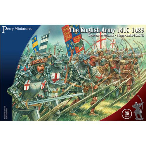 NEW! PERRY Miniatures AO40 English Army 1415-1429 (36 Figures)