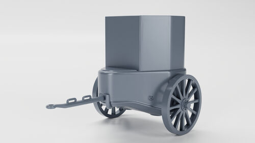 EMP3D 72012210 Bunkier Panzernest - wersja transportowa (3D-Printed)