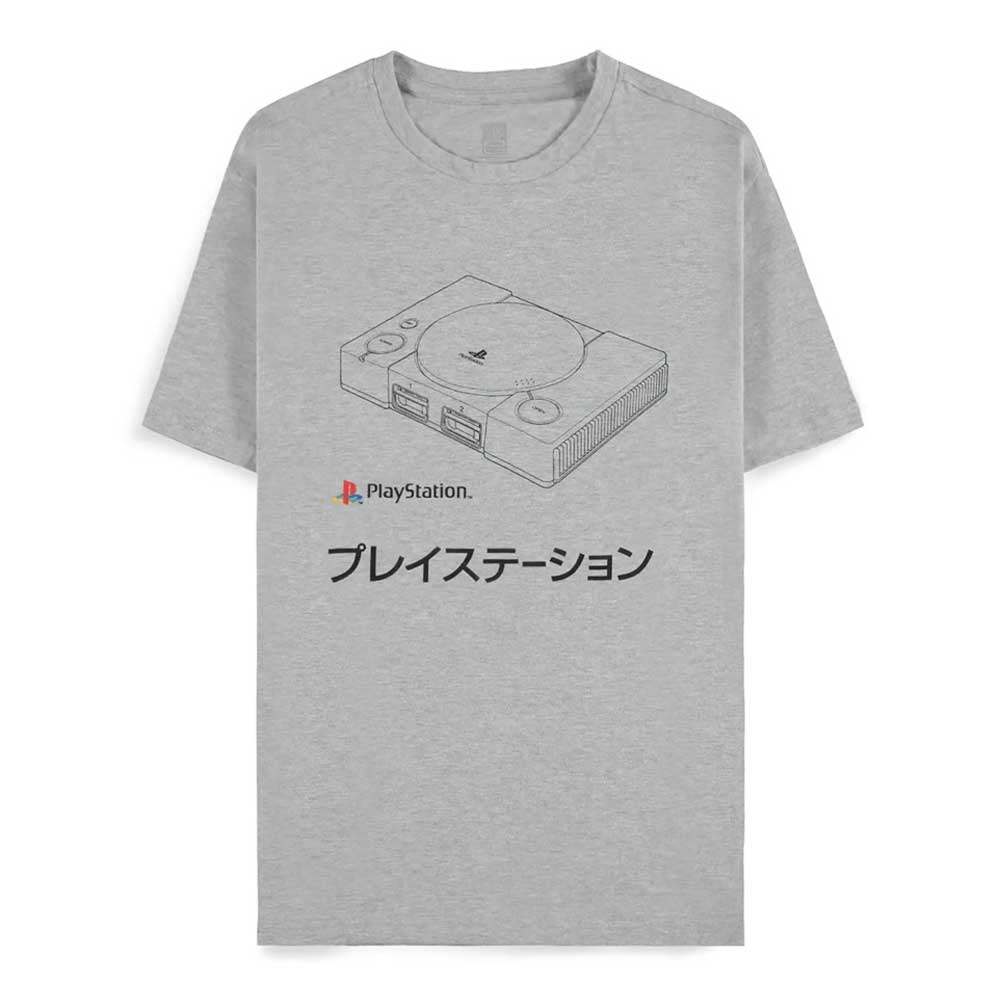 PLAYSTATION – O.G CONSOLE GREY MEN’S SHORT SLEEVED T-SHIRT (XL)