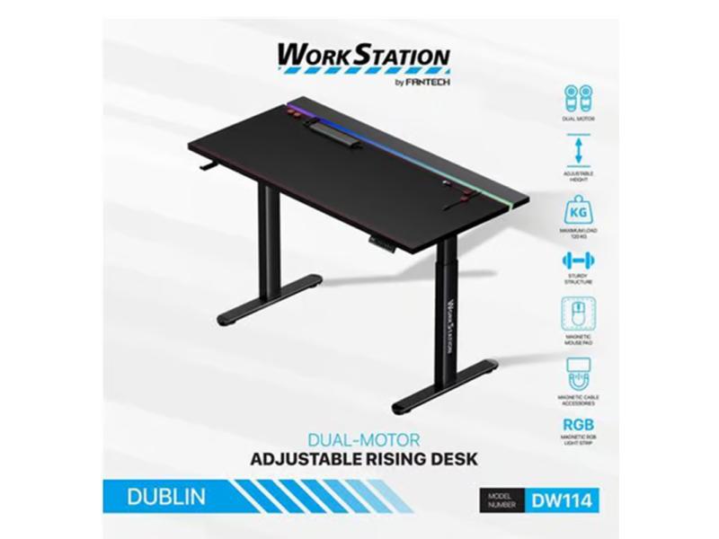 FANTECH STO GAMING DW114 DUBLIN CRNI