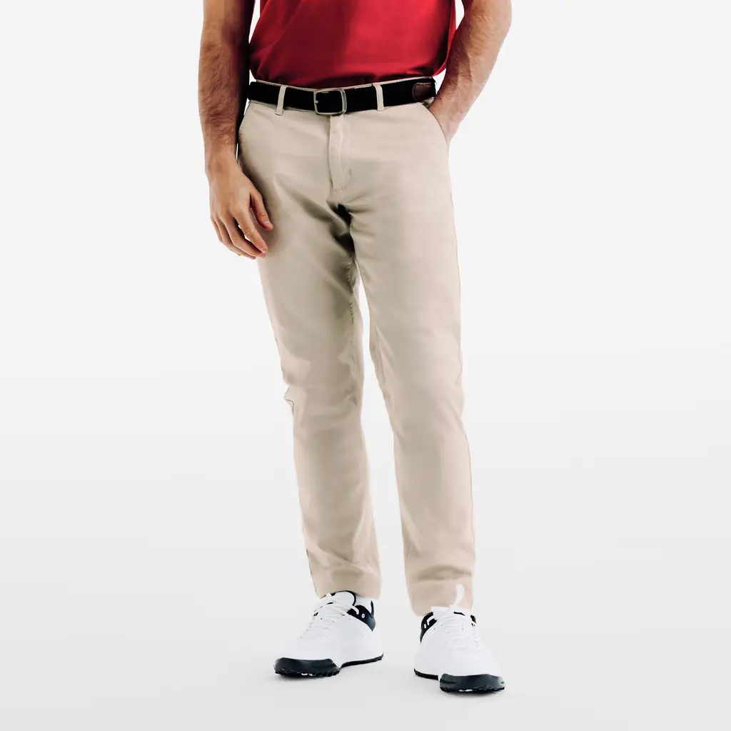 Pantalone za golf MW500 muške chino pamučne