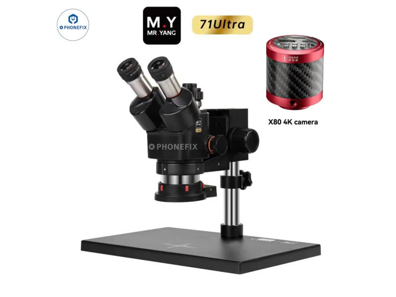3G MIKROSKOP M.Y 71ULTRA SA X80 4K KAMEROM CRNI