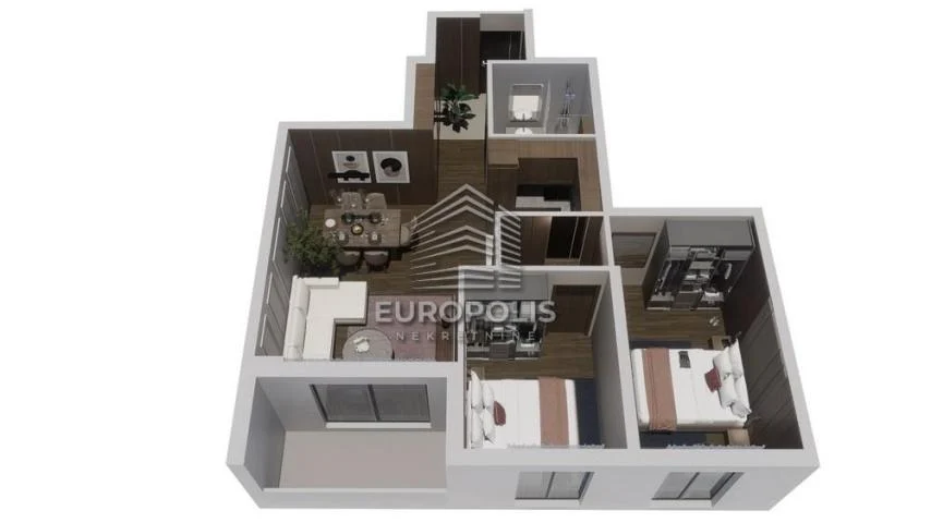Lekino brdo, 3.0 stan u izgradnji, 64.19m2 ID#9877