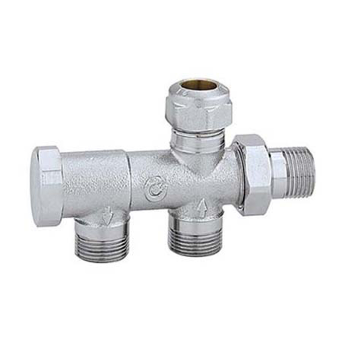 Usponski ventil donji CALEFFI 328401 za dvocevne sisteme