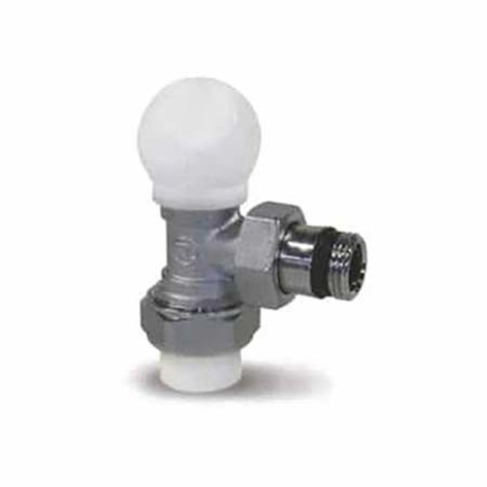 Ventil radijatorski 1/2 ugaoni TESA sa holenderom za PP-R cev 20 mm