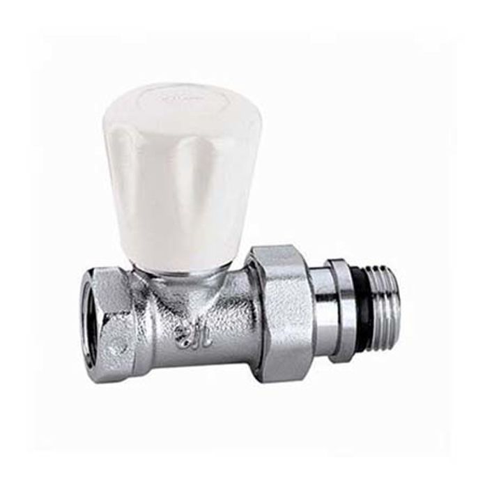 Ventil radijatorski 3/8" pravi CALEFFI ručni