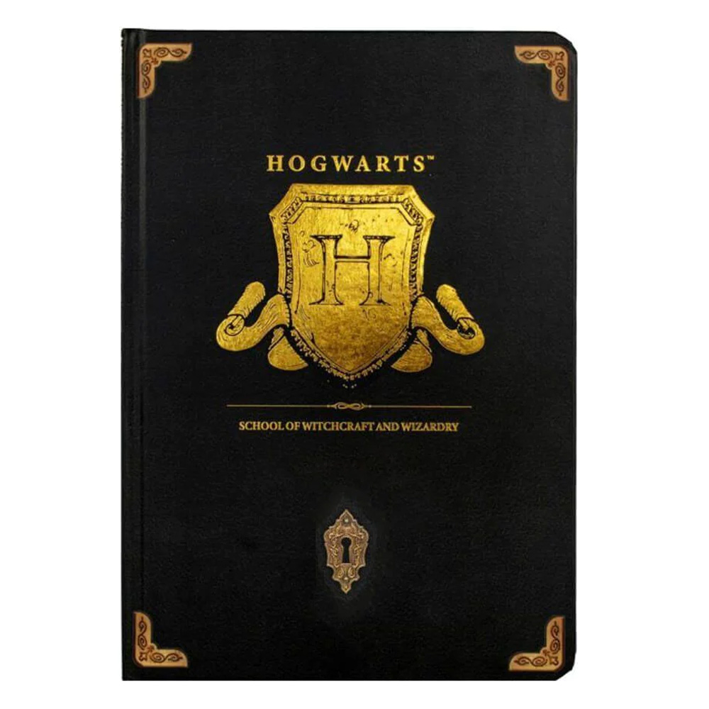 HARRY POTTER A5 CHUNKY NOTEBOOK HOGWARTS SHIELD (FSC)