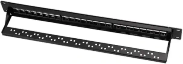 ExeLink Patch Panel cat5e 24P 19 1U bez modula sa nosacem kabla