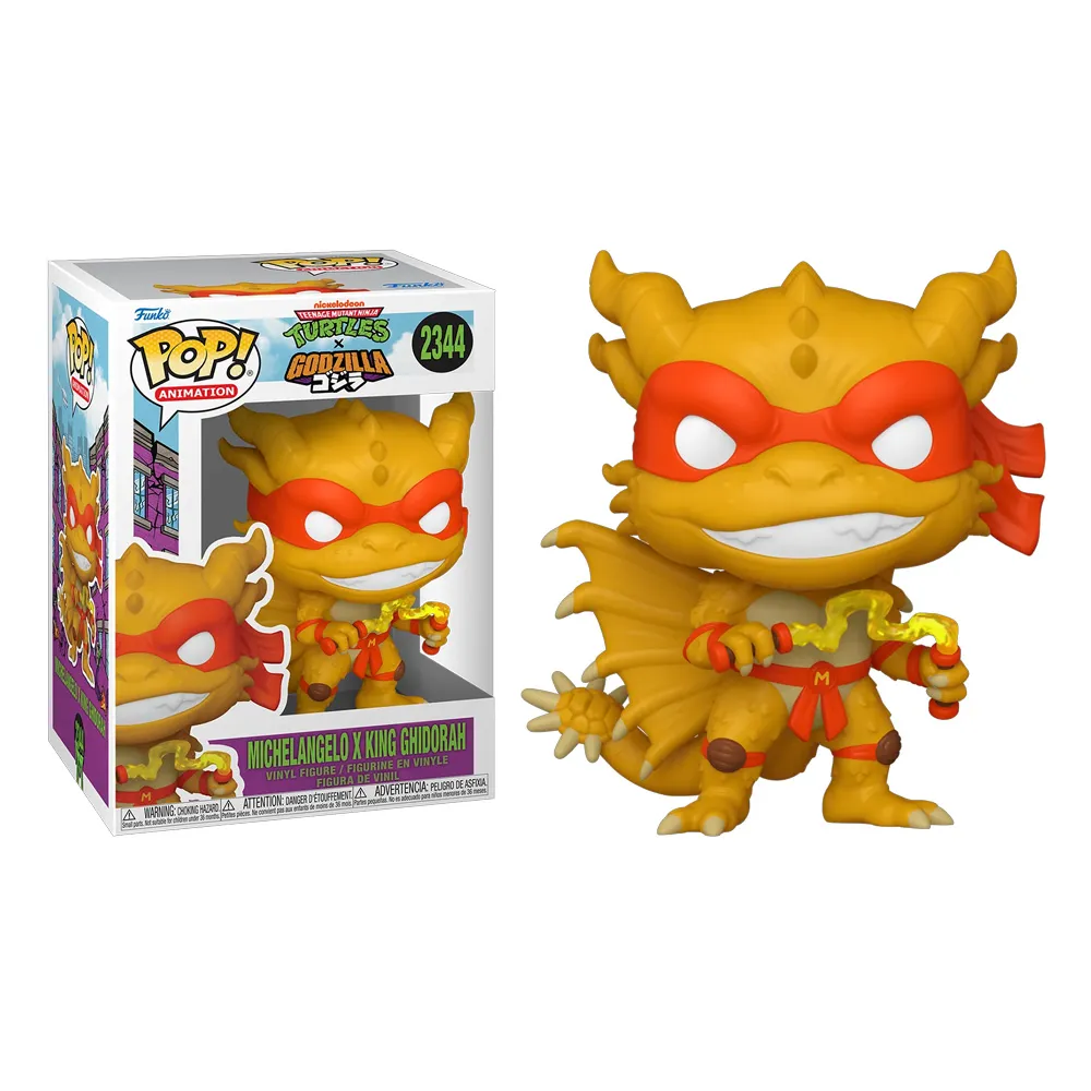 Funko POP! Animation: Godzilla x TMNT - Michelangelo X Ghidorah