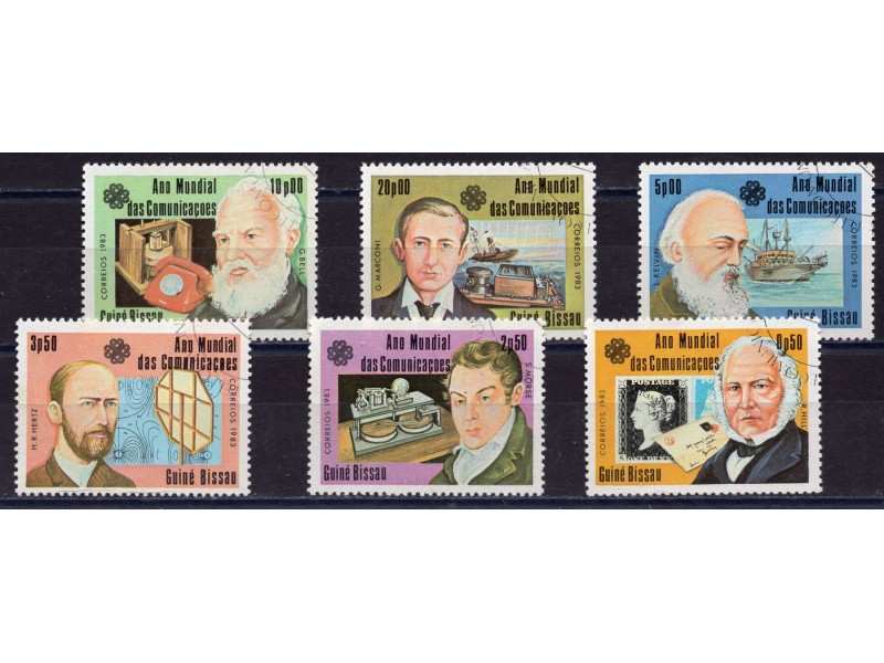 325 - Gvineja Bisao - Komunikacije - žigosane marke