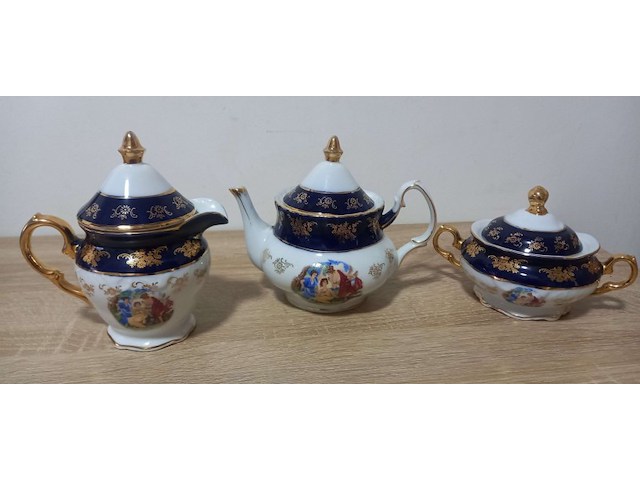Češki porcelan - Trodelni set Original Cobalt