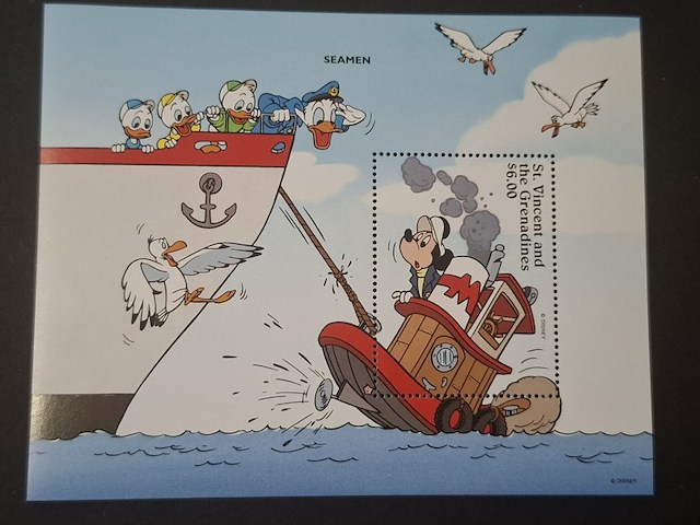 Dizni (Disney) St. Vincent and Grenadines 1996.** B161