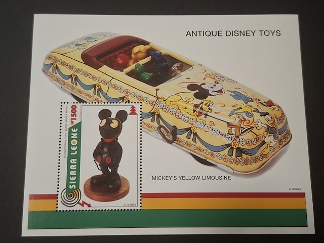 Dizni (Disney) Sierra Leone 1995. Chr igr ** Čisto