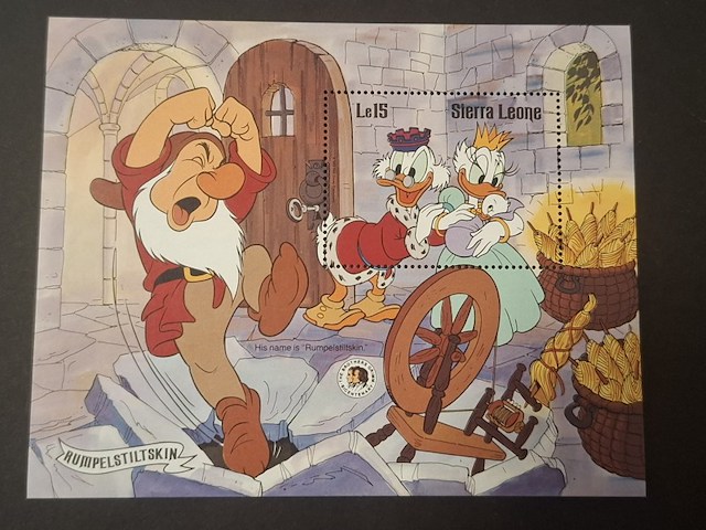 Dizni (Disney) Sierra Leone 1985. ** Čisto B17