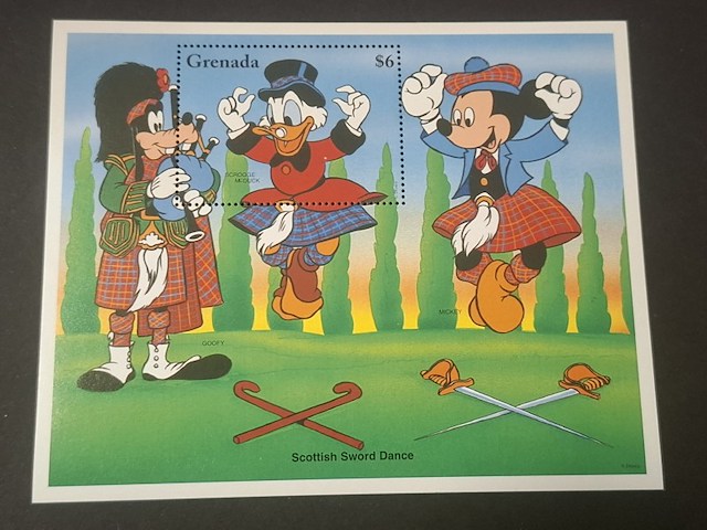 Dizni (Disney) Grenada 1996. ** Čisto B30