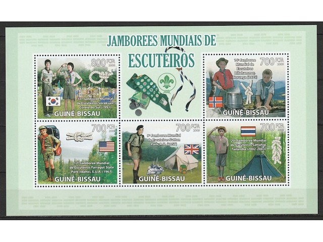 Guinea-Bissau, Gvineja Bisao, Skauti, izviđači, scout⚜️