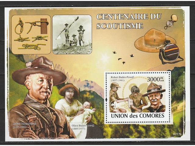 Comoros, Komori, Skauti, izviđači, scouts⚜️
