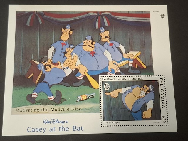 Dizni (Disney) Gambia 1993. ** Čisto B102