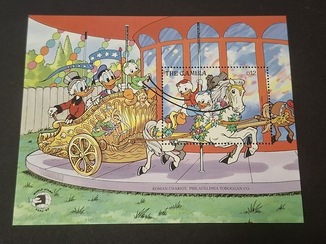 Dizni (Disney) Gambia 1989. Cirkus ** Čisto B11