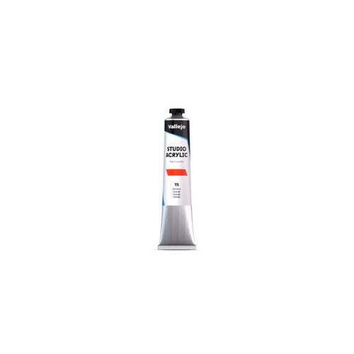 NEW! Vallejo 21015 15 Studio Acrylic - Orange