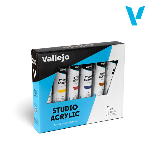 NEW! Vallejo 21999 Studio Acrylic Set