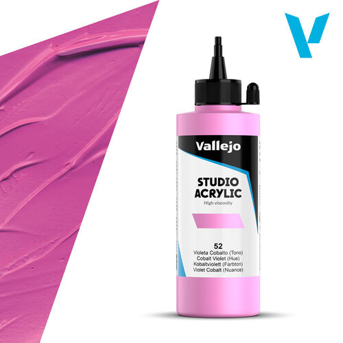 NEW! Vallejo 22052 52 Studio Acrylic - Cobalt Violet (Hue)