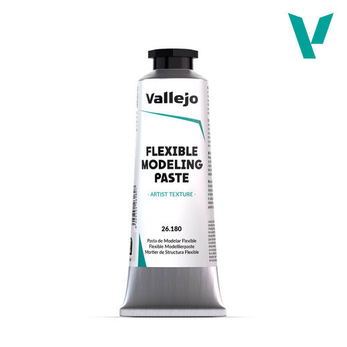 NEW! Vallejo 26180 Artist Textures Flexible Modelling Paste