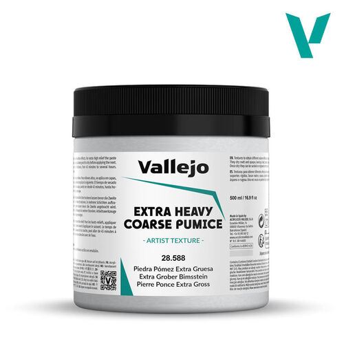 NEW! Vallejo 28588 Artist Textures Extra Heavy Coarse Pumice