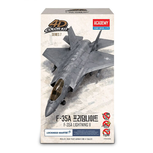NEW! Academy 15406 Lockheed Martin F-35 A Lightning II Freedom Knight (4D Color Kit)