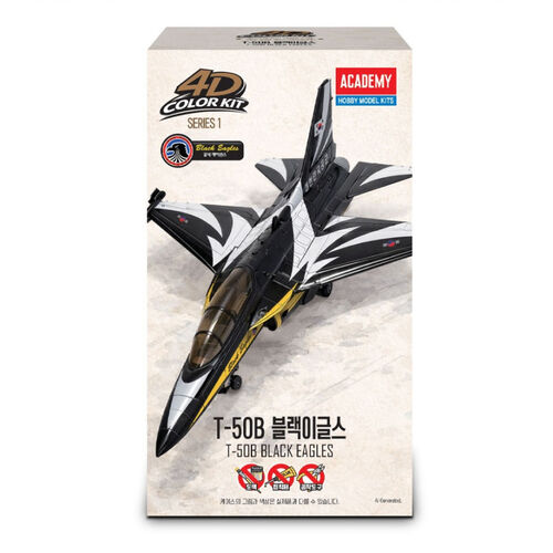 NEW! Academy 15400 KAI T-50 B Black Eagles (4D Color Kit)