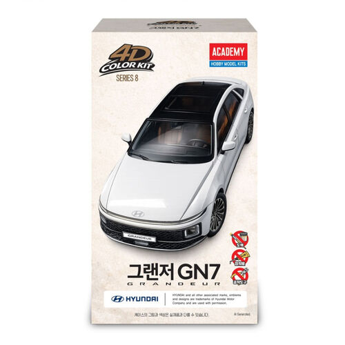 NEW! Academy 15407 Hyundai Grandeur GN7 (4D Color Kit)