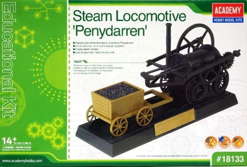 Academy 18133 Steam Locomotive 'Penydarren' Education Model Kit
