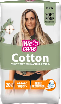 We care
Cottton Super higijenski ulošci, 173 g