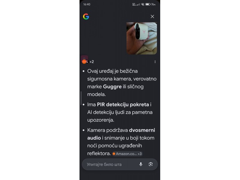 Kamera za video nadzor