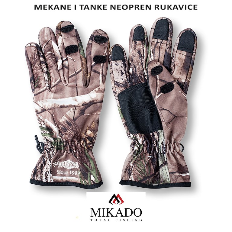 NEOPRENSKE RUKAVICE MASKIRNE Mikado
