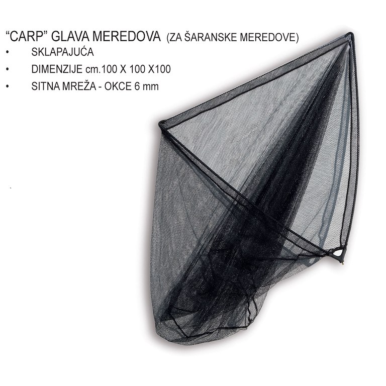 Glava meredova „CARP“ ( za šaranske meredove) sklapajuća