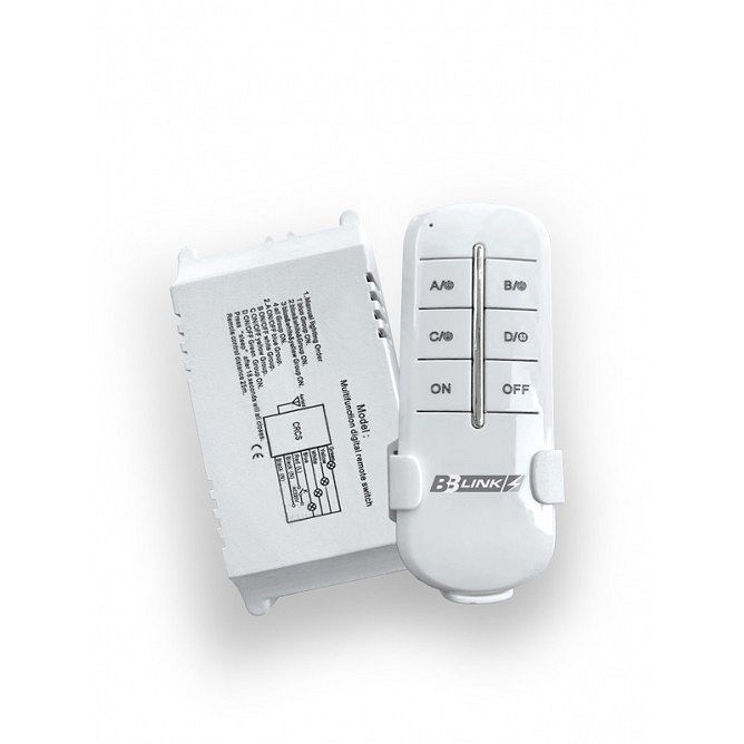 DALJINSKI PREKIDAC ZA 4 ZONE NA 220V SUN-TH-01 BBLINK