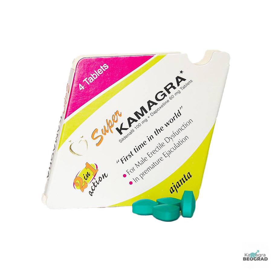 Super Kamagra Tablete (Sildenafil + Dapoksetin)