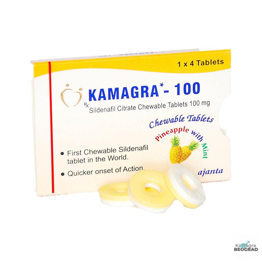 Bombone Kamagra Chewable 100mg