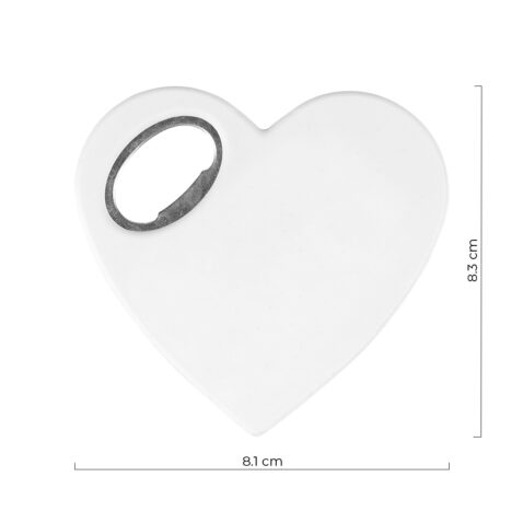 MAGNET HEART, Otvarač za flaše sa magnetom