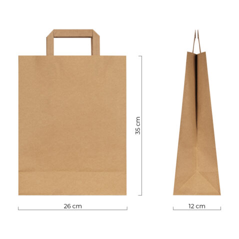 POPPY MINI, Papirna kesa, 80 g/m2