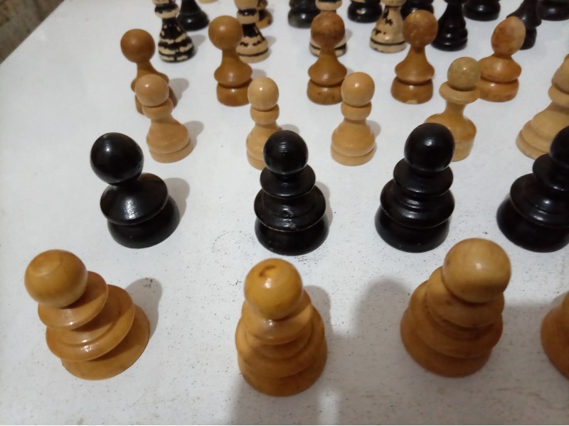 Drvene ŠAHovske figure na komad, PIONI ~RASPRODAJA~
